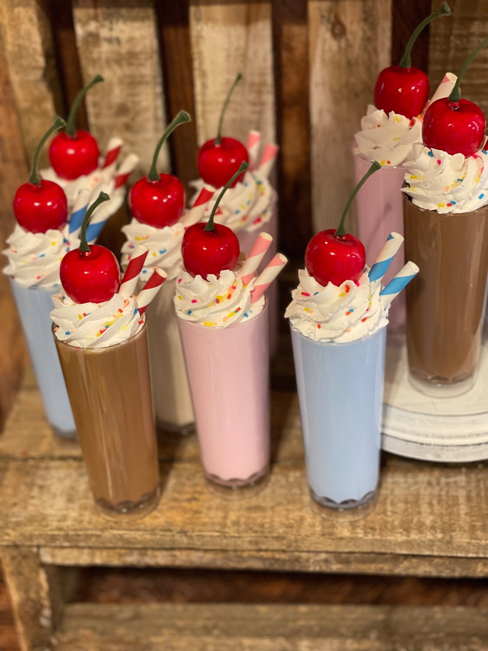 Fake Milkshake, Faux Milkshake, Strawberry Milkshake, Chocolate ...