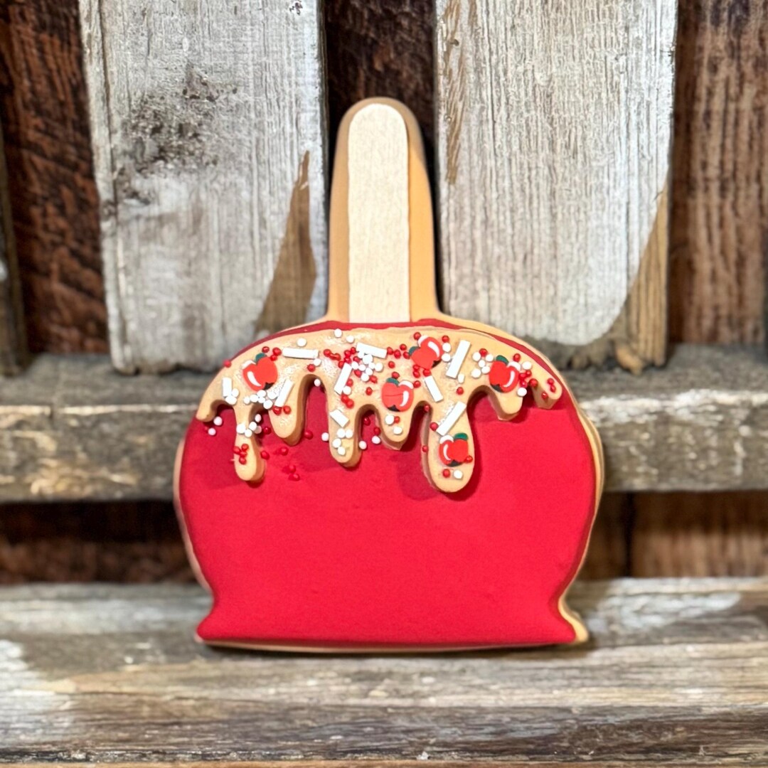 Fake Caramel Apple Cookies, Foam Clay Cookies, Fall Decor, Fall Fake ...