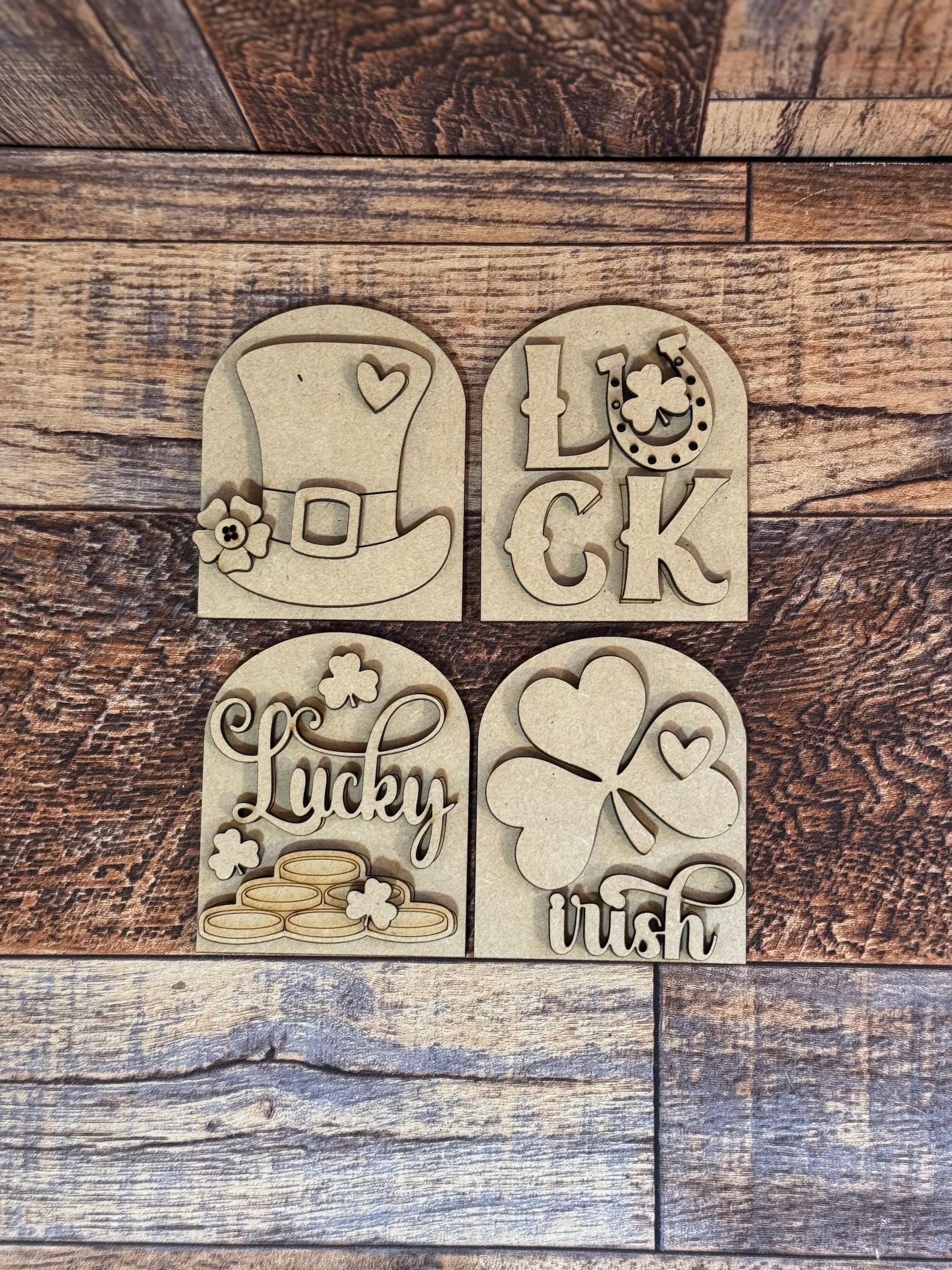 Mini Arch Signs for Mini Arch Boho Frames, St. Patrick's Day Mini Arch ...