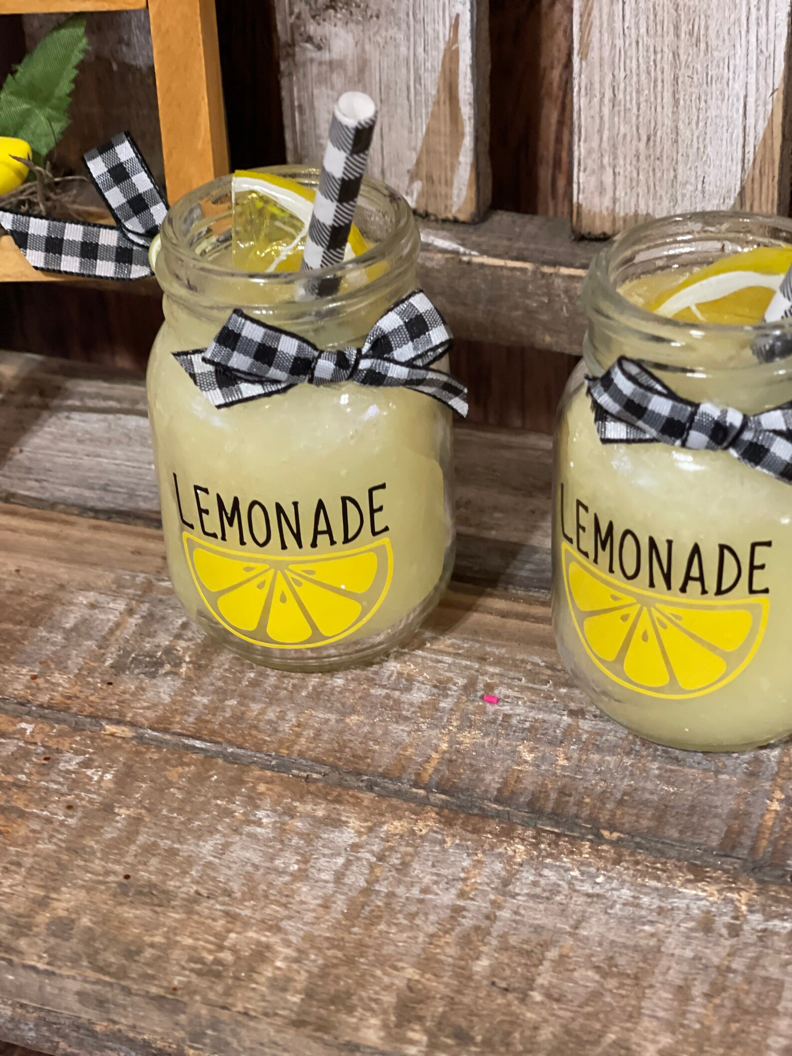 Fake Lemonade Summer Decor Summer Drinks Faux Drinks - Etsy