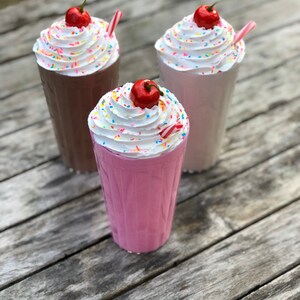 Fake Milkshake, Faux Milkshake, Strawberry Milkshake, Chocolate ...