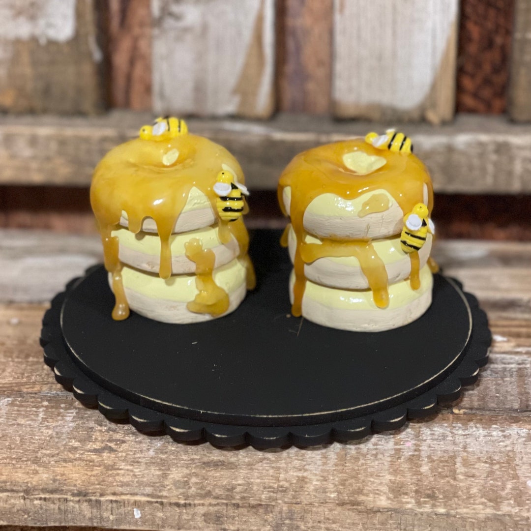 Fake Bee Donuts, Bee Donut Party Decor, Bee Tiered Tray Decor - Etsy