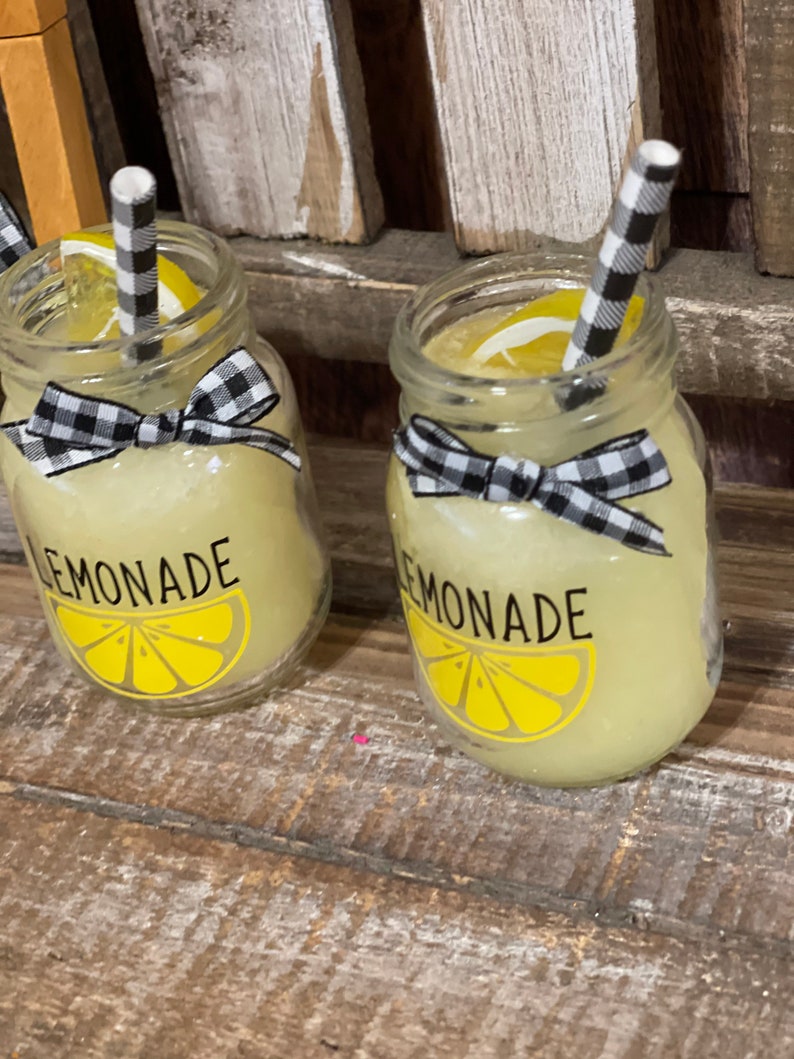 Fake Lemonade Summer Decor Summer Drinks Faux Drinks - Etsy