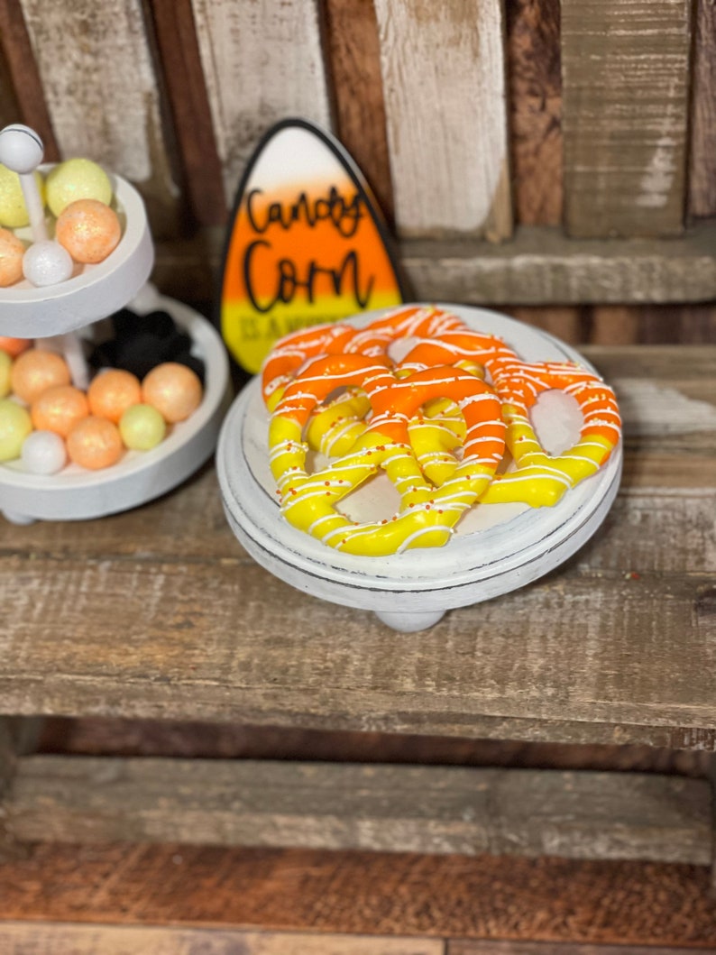 Fake Pretzels Fake Candy Corn Pretzels Candy Corn Decor - Etsy