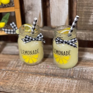 Fake Lemonade, Summer Decor, Summer Drinks, Faux Drinks, Lemonade Decor ...