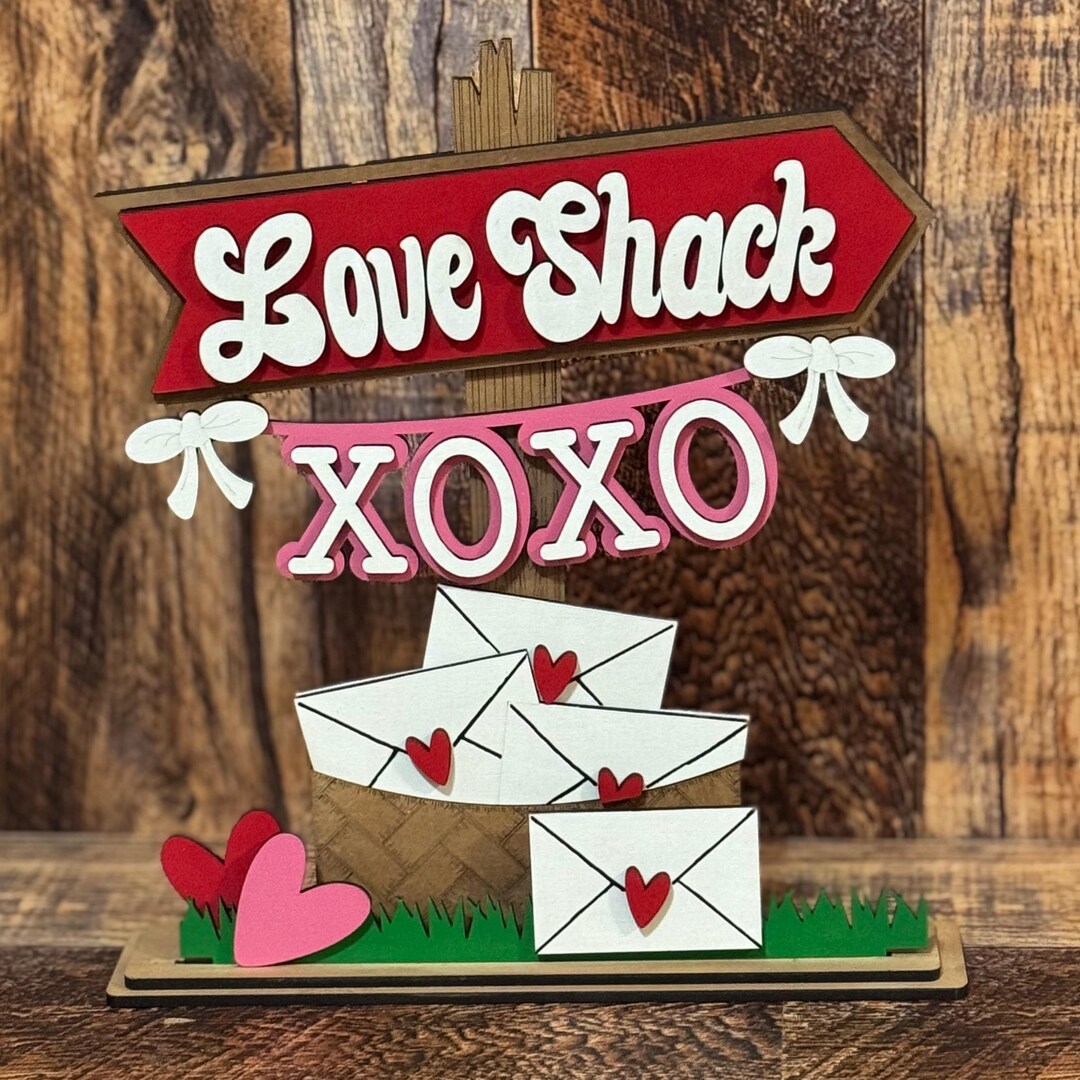 Interchangeable Valentine Arrow Sign, DIY Wood Valentine Sign ...