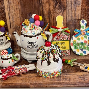 Birthday Mini Tea Pot, Birthday Decor, Mini Tea Pot, Birthday Photo ...