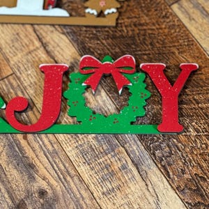 Christmas Wood Corner Signs, Christmas Door Decor, Door Corners Decor ...