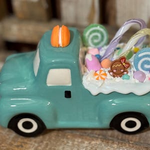 Candyland Truck Fake Bake, Farmhouse Decor, Candyland Truck Decor ...