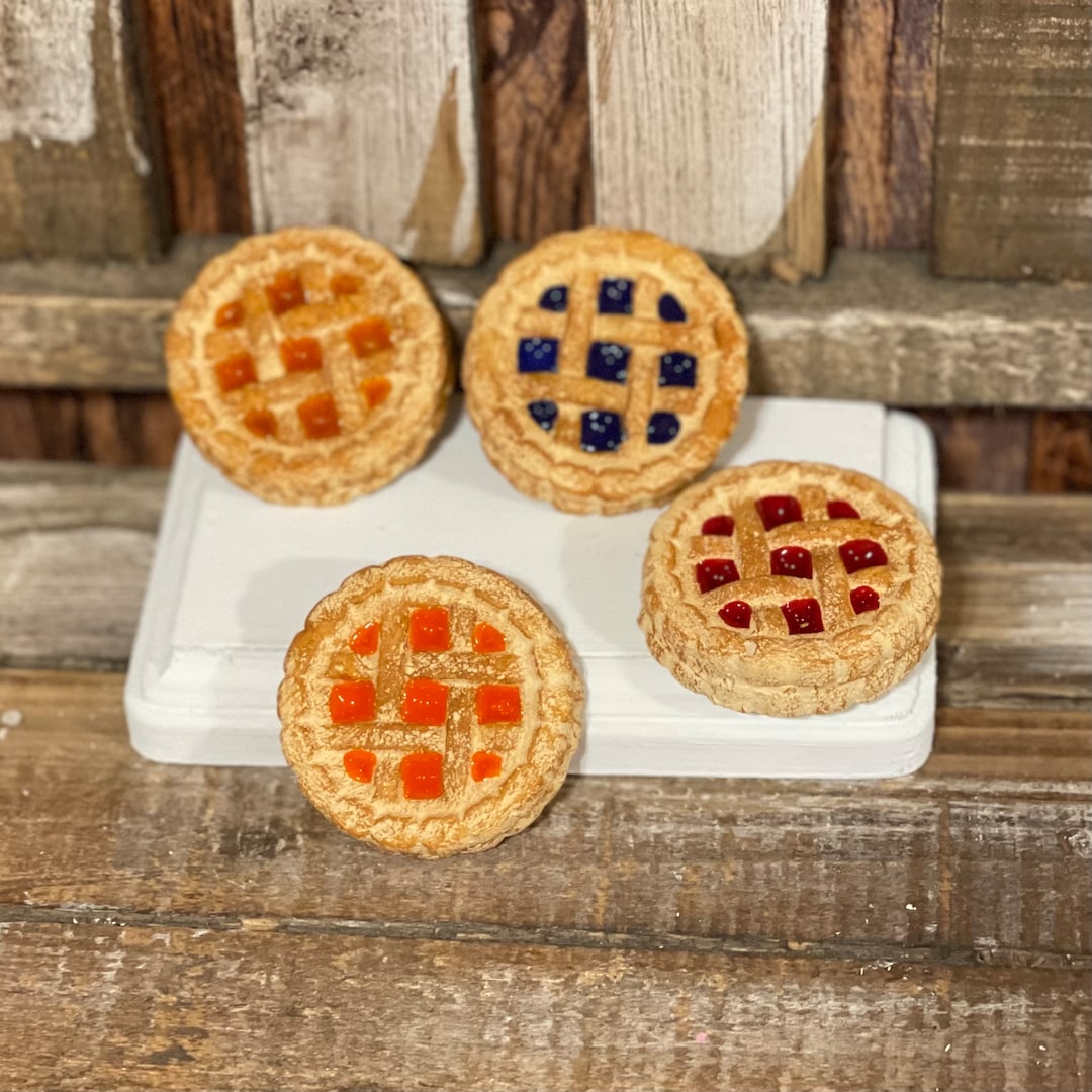 Fake Mini Pie, Fake Pumpkin Pie, Fake Cherry Pie, Fake Blueberry Pie ...