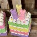 Fake Easter Cake, Fake Cake, Fake Easter Sponge Cake, Easter Tiered ...