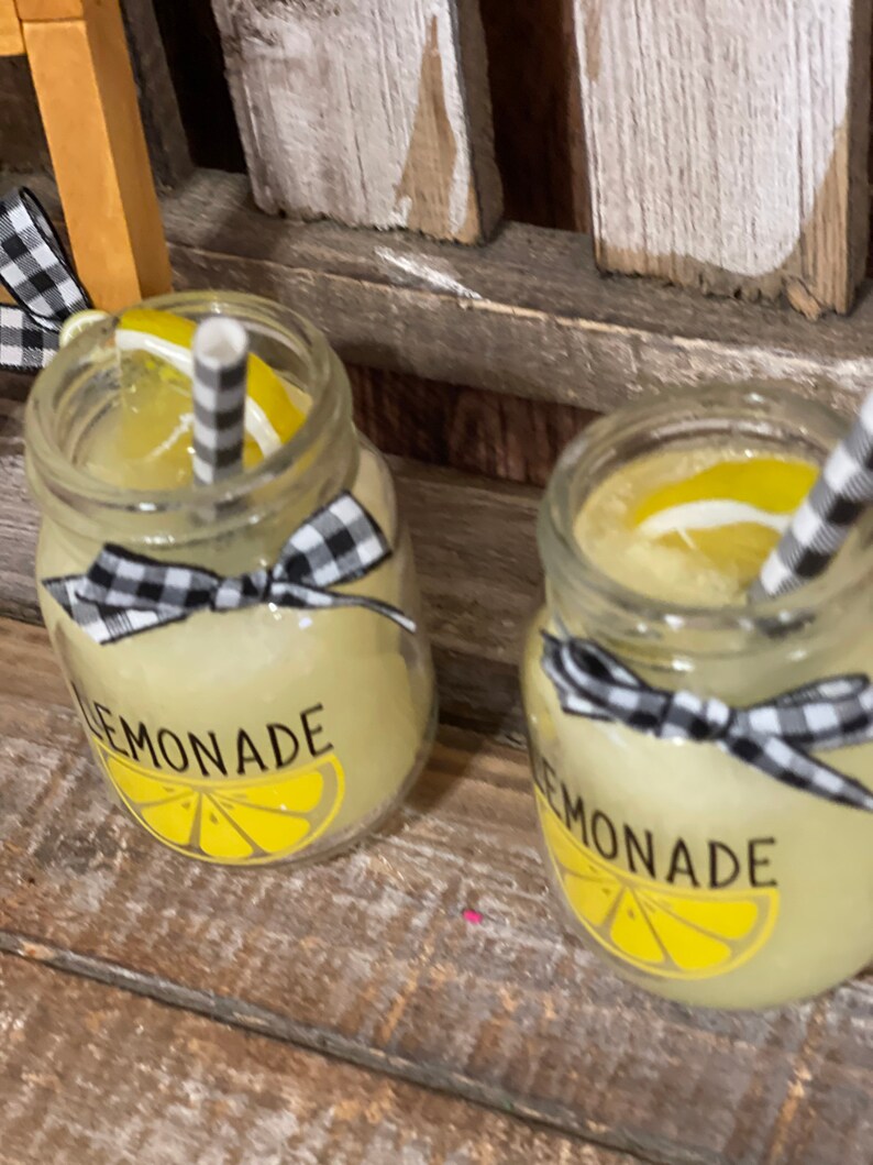 Fake Lemonade Summer Decor Summer Drinks Faux Drinks - Etsy
