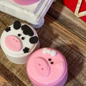 Fake Pig Mini Cake, Fake Cow Mini Cake, Farm Decor, Farmhouse Tiered ...