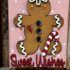 Gingerbread Tag Ornament, Gingerbread Tiered Tray Decor, Gingerbread ...