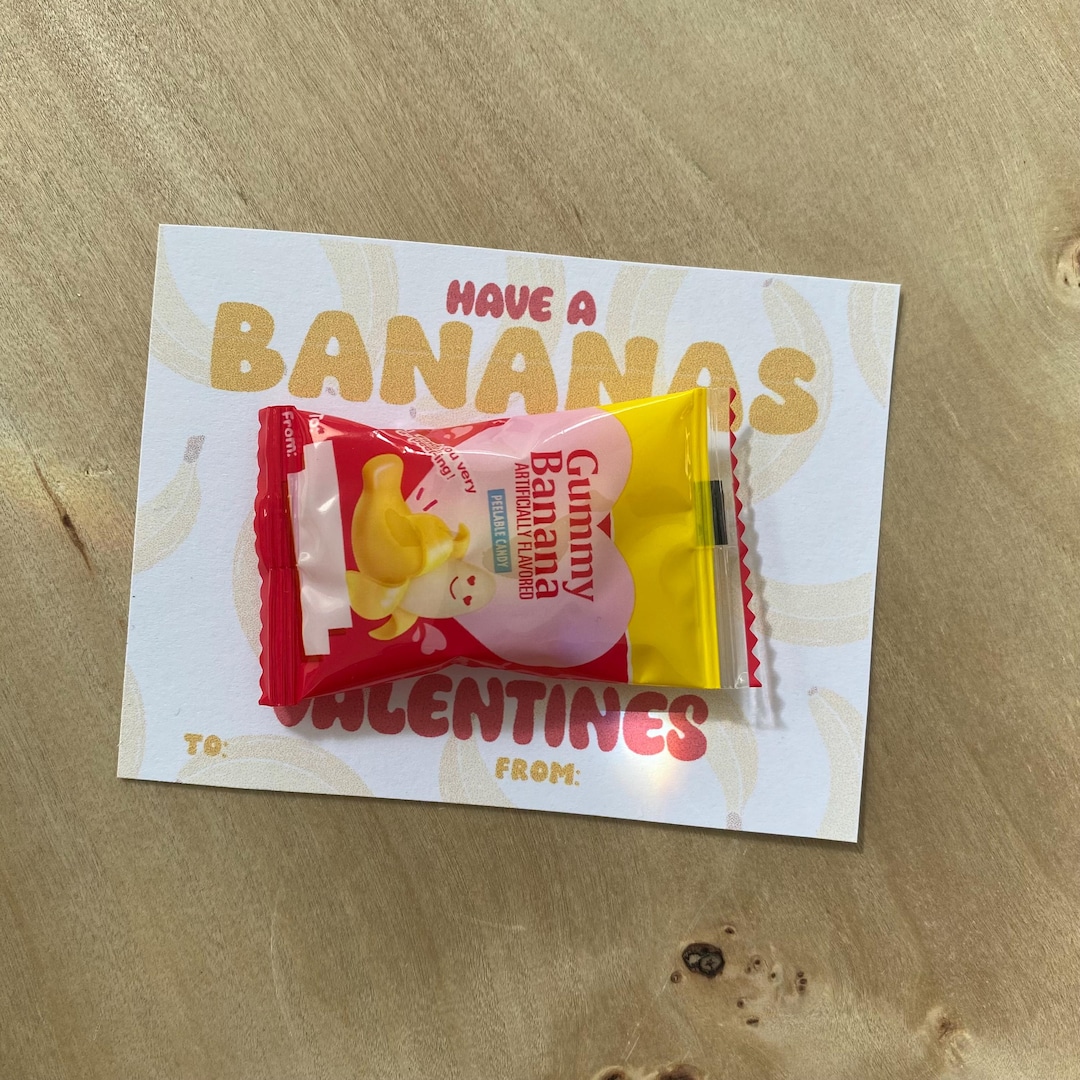 Bananas Valentines for Kids Classroom, Valentines for Kids, Valentines ...