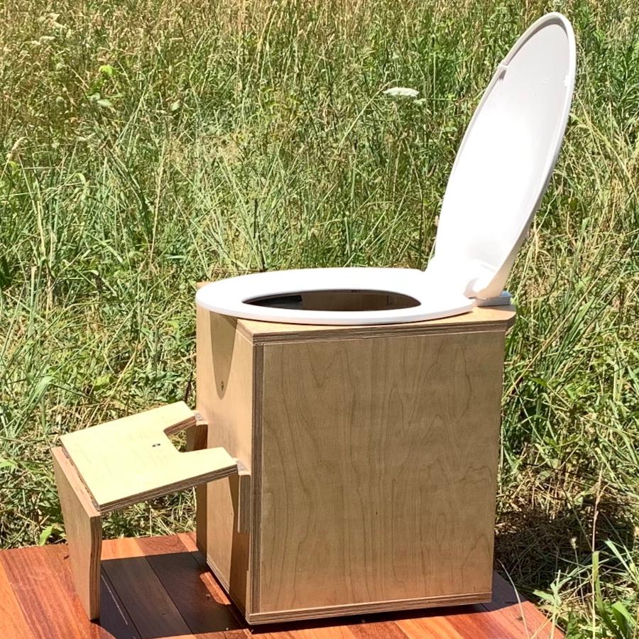 Bullcrapper Composting Toilet With Diverter and Stool - Etsy