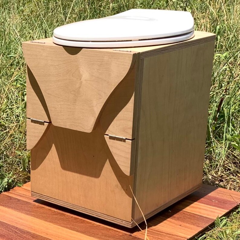 Bullcrapper Composting Toilet With Diverter and Stool - Etsy