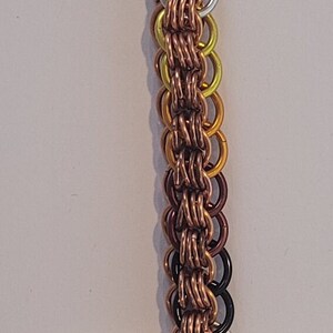 Bear LGBTQIA Pride Gay Flag Chainmail Bracelet Jewelry - Etsy