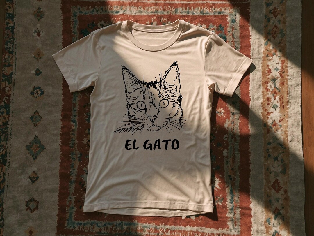 El Gato Spanish Cat Unisex T-shirt, Unique Gift for Her, for Him, Funny ...