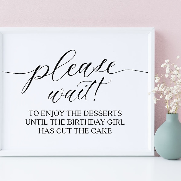 Dessert Table Signs - Etsy