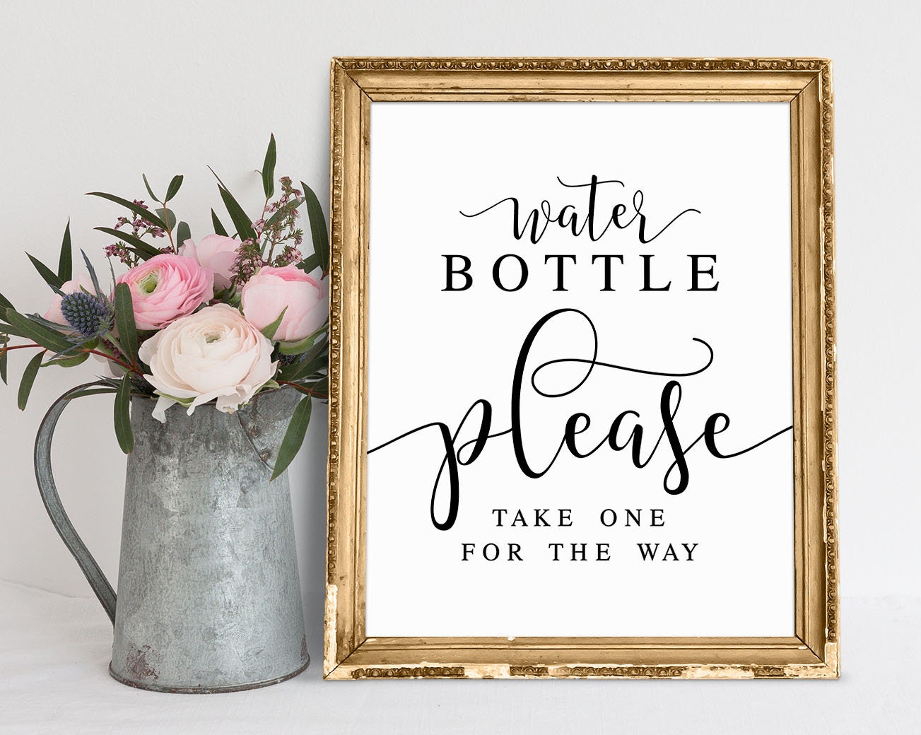 Water Bottle Please Take One For The Way Wedding Sayings | Etsy