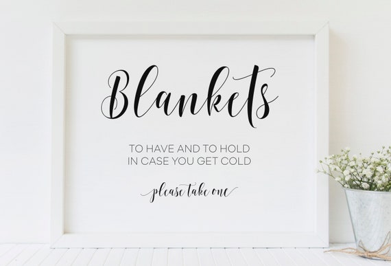 Home Decor Wall Decor Wedding Decor Sign Grab A Blanket And Get Cozy ...