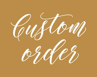Custom Order Sign - Etsy