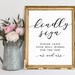 Kindly Sign Well Wishes for the New Mr and Mrs Well Wishes - Etsy