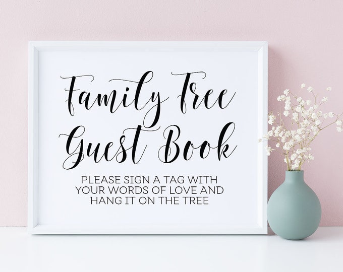 150 Leaves Wedding Tree Guest Book SVG Wedding Guest Book With Love ...