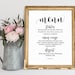 Menu Sign, Menu Printable, Menu Print, Menu Poster, Menu Sign for ...