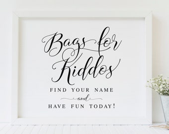 Kids Table Sign Wedding Signs Kids Table Where the Cool Kids - Etsy
