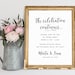 The Celebration Continues Sign, Wedding After Party Sign, Personalized ...