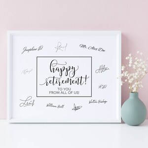 Happy Retirement to You From All of Us, Retirement Signs, Company ...