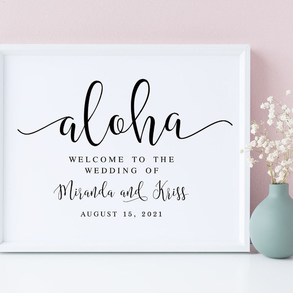 Aloha Printable Art - Etsy