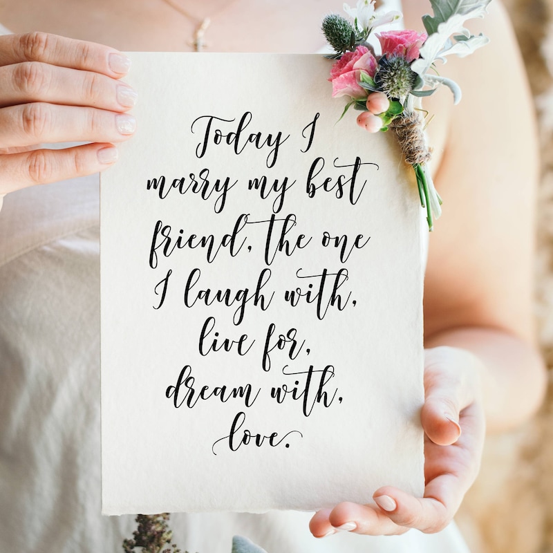 Marry My Best Friend - Etsy