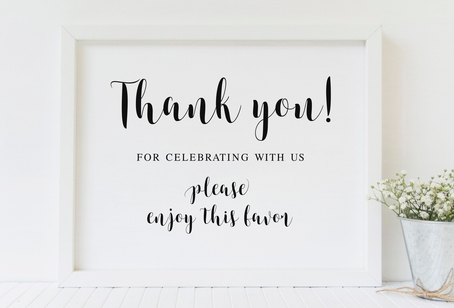 Thank You for Celebrating With Us Please Enjoy This Favor - Etsy