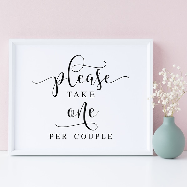 Please Take One Sign - Etsy