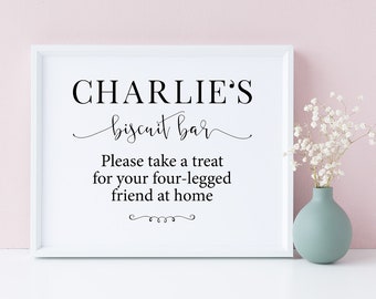 Wedding Biscuit Bar Sign - Etsy