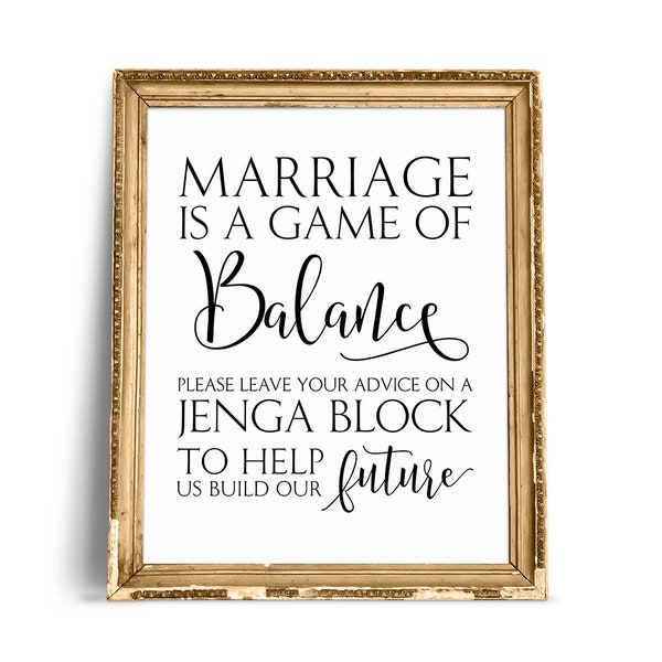 Jenga Guest Book - Etsy