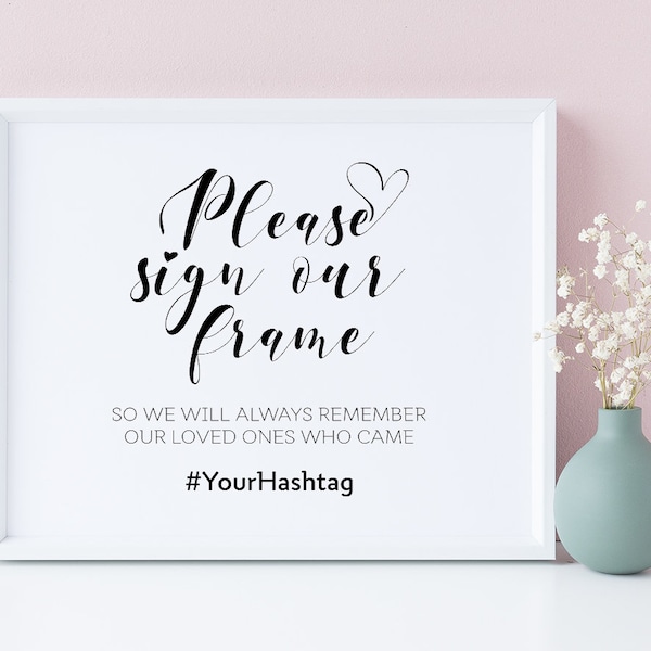 Sign Our Frame - Etsy