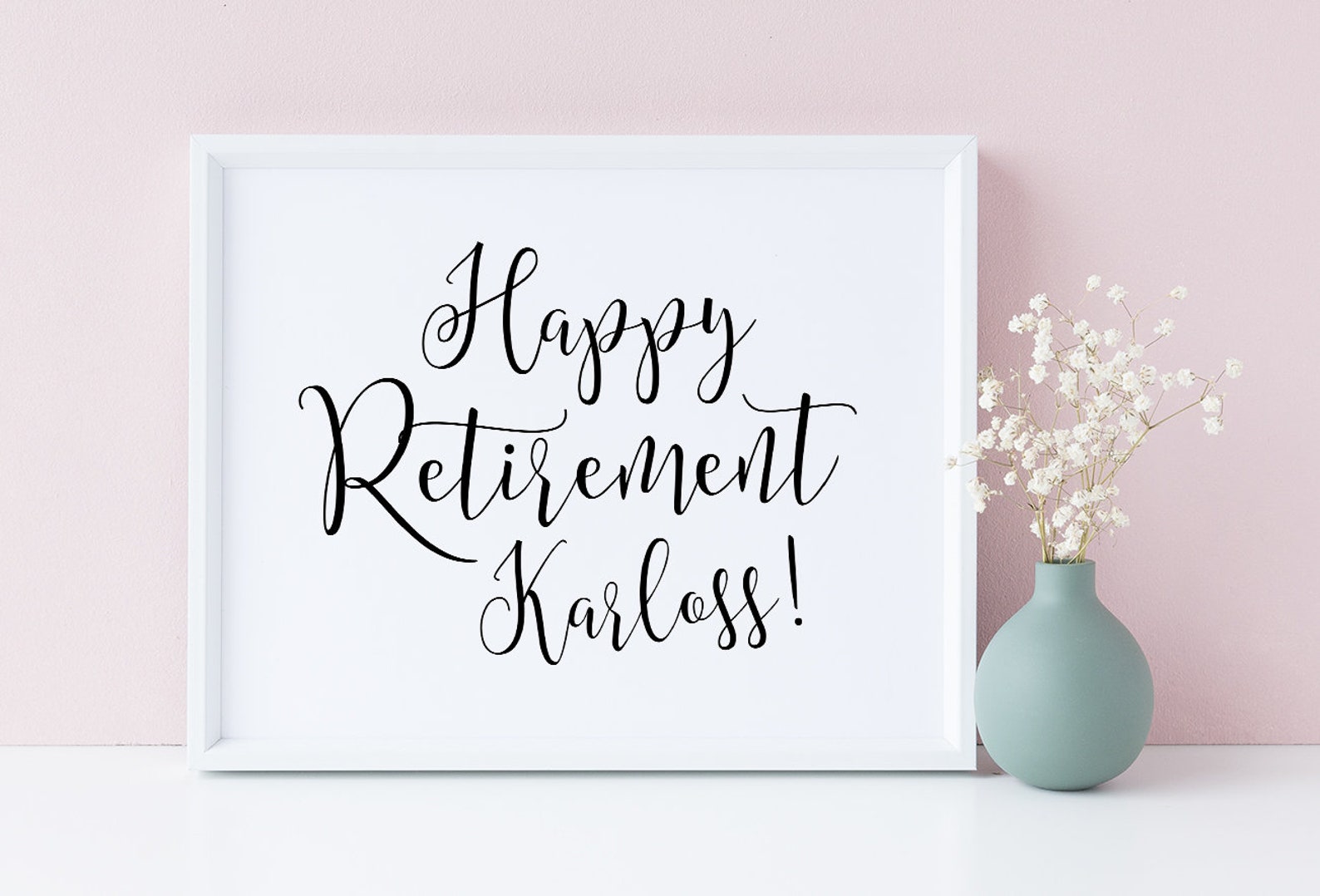Happy Retirement Sign Retirement Party Sign Custom | Etsy