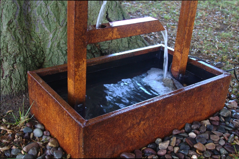 RUSTIC FOUNTAIN (PLANS) - Etsy