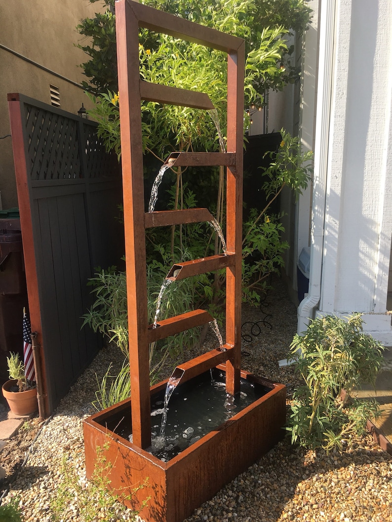 RUSTIC FOUNTAIN (PLANS) - Etsy