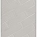 MTO0606 Modern Distressed 2.5X8 Subway Light Gray Glossy - Etsy