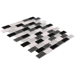 MTO0165 Pillowed 1X2 Squares Black Gray White Glossy Matte - Etsy
