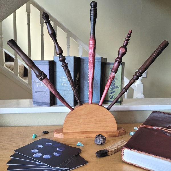 Moon Wand Stand - Etsy