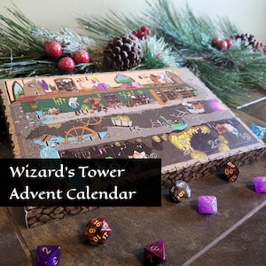 D&D Dice Advent Calendar: 24 Days of Tabletop RPG Excitement for Dnd ...