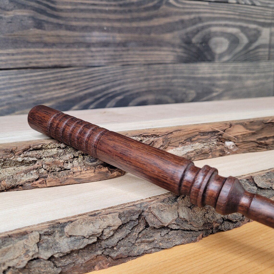 Black Walnut Magic Wand - Custom Black Walnut Wand - Etsy