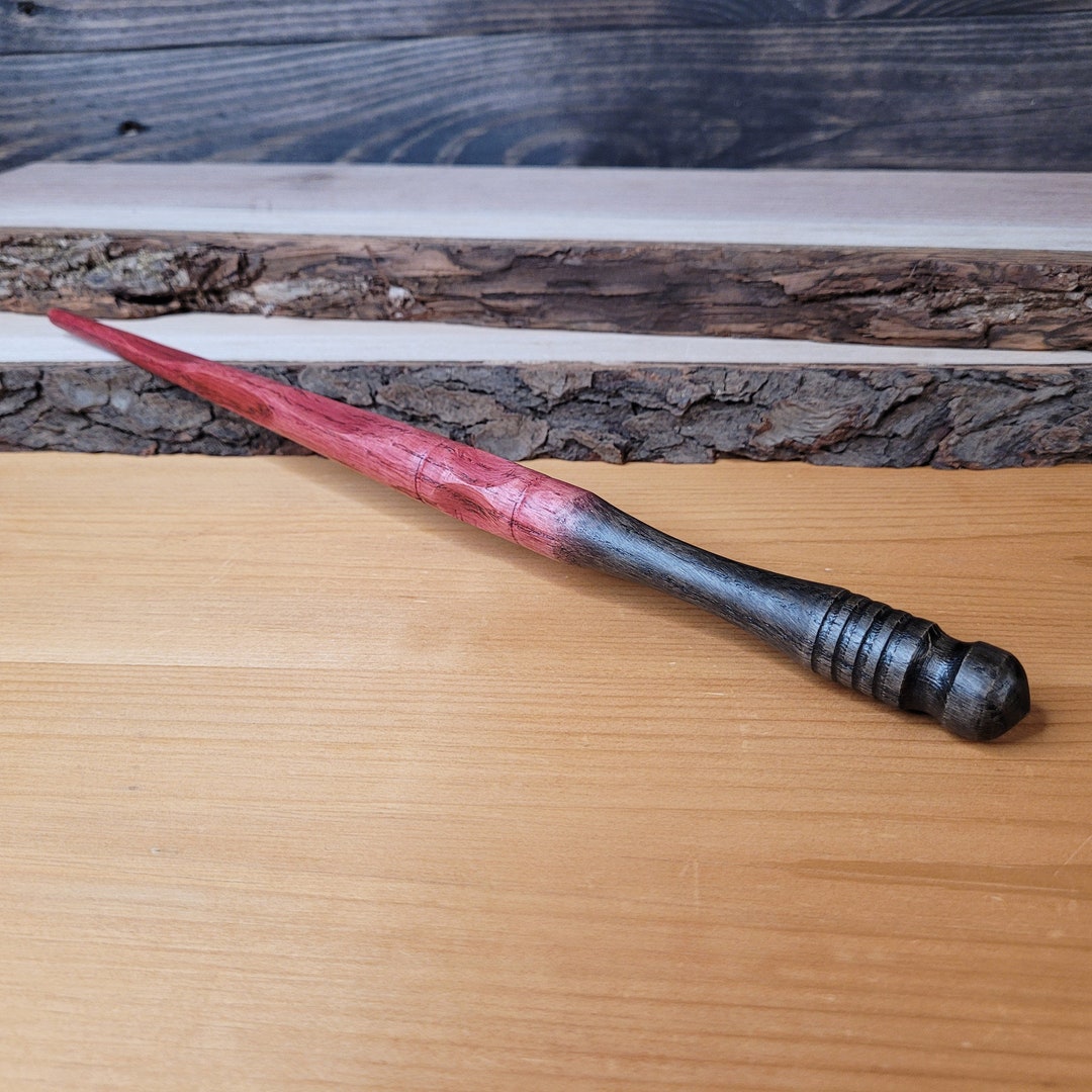 Red Oak Wooden Wand - Wand Builder Favorites - Etsy