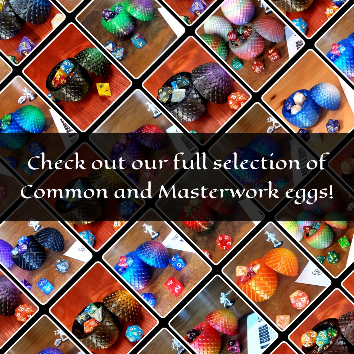 Dnd Dice Box Ember Dragon Egg Dice Box. Store Your Dungeons | Etsy